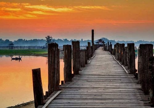 U Bein Bridge - The symbol of Myanmar